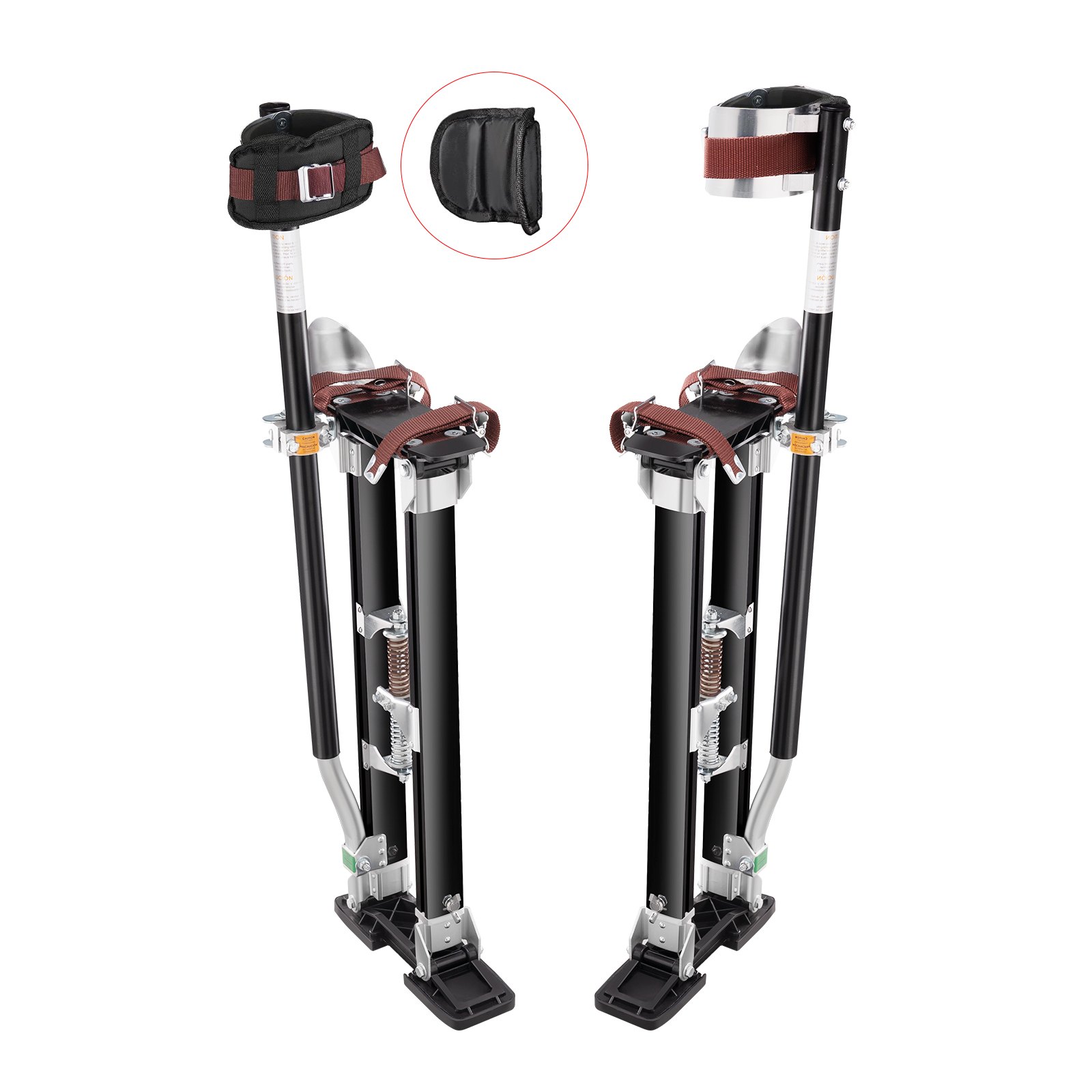 VEVOR Drywall Stilts Aluminum Tool Stilts 24''-40'' Adjustable Painting ...