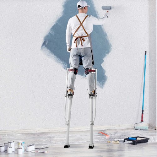 VEVOR Drywall Stilts, 36''-50'' Adjustable Aluminum Tool Stilts with ...