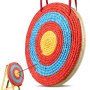 VEVOR Archery Target, 3 Layers 20" Arrow Target, Traditional Solid ...