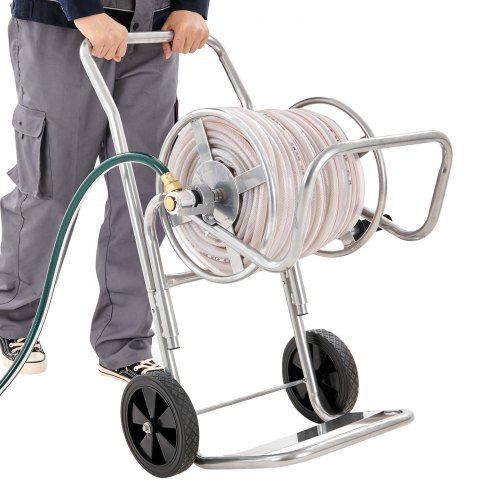 VEVOR Hose Reel Cart, Hold Up to 200 ft of 5/8’’ Hose (Hose Not ...
