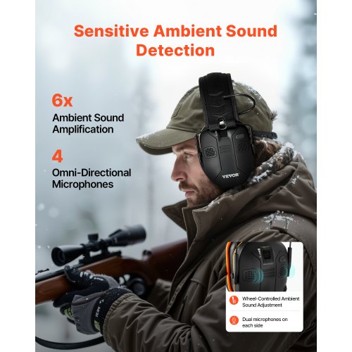 Safety Earmuffs Bluetooth Hearing Protection Ear Muffs Noise Reduction ...