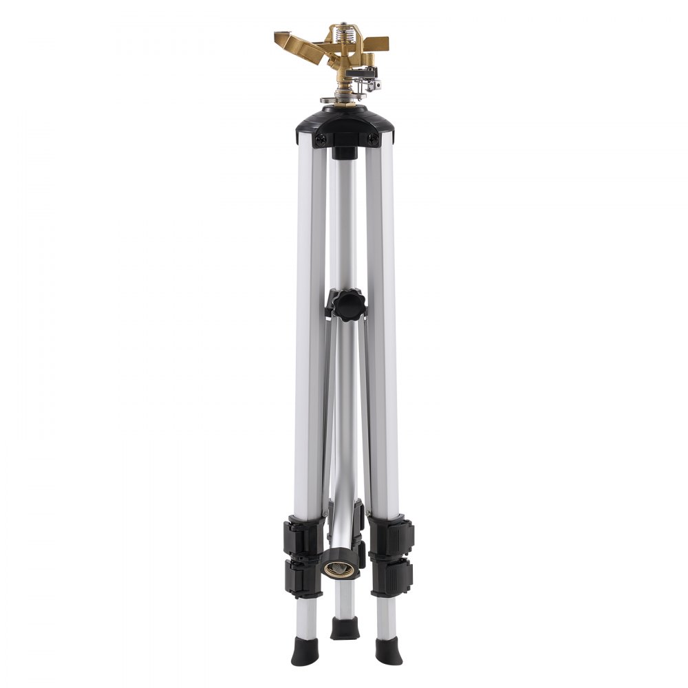 VEVOR Tripod Impulse Sprinkler – 360° Rotation, 84ft Spray