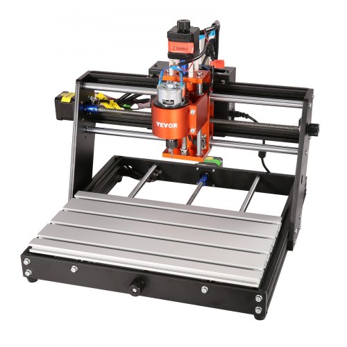 VEVOR CNC Router Machine, 60W, 3 Axis GRBL Control Wood Engraving ...