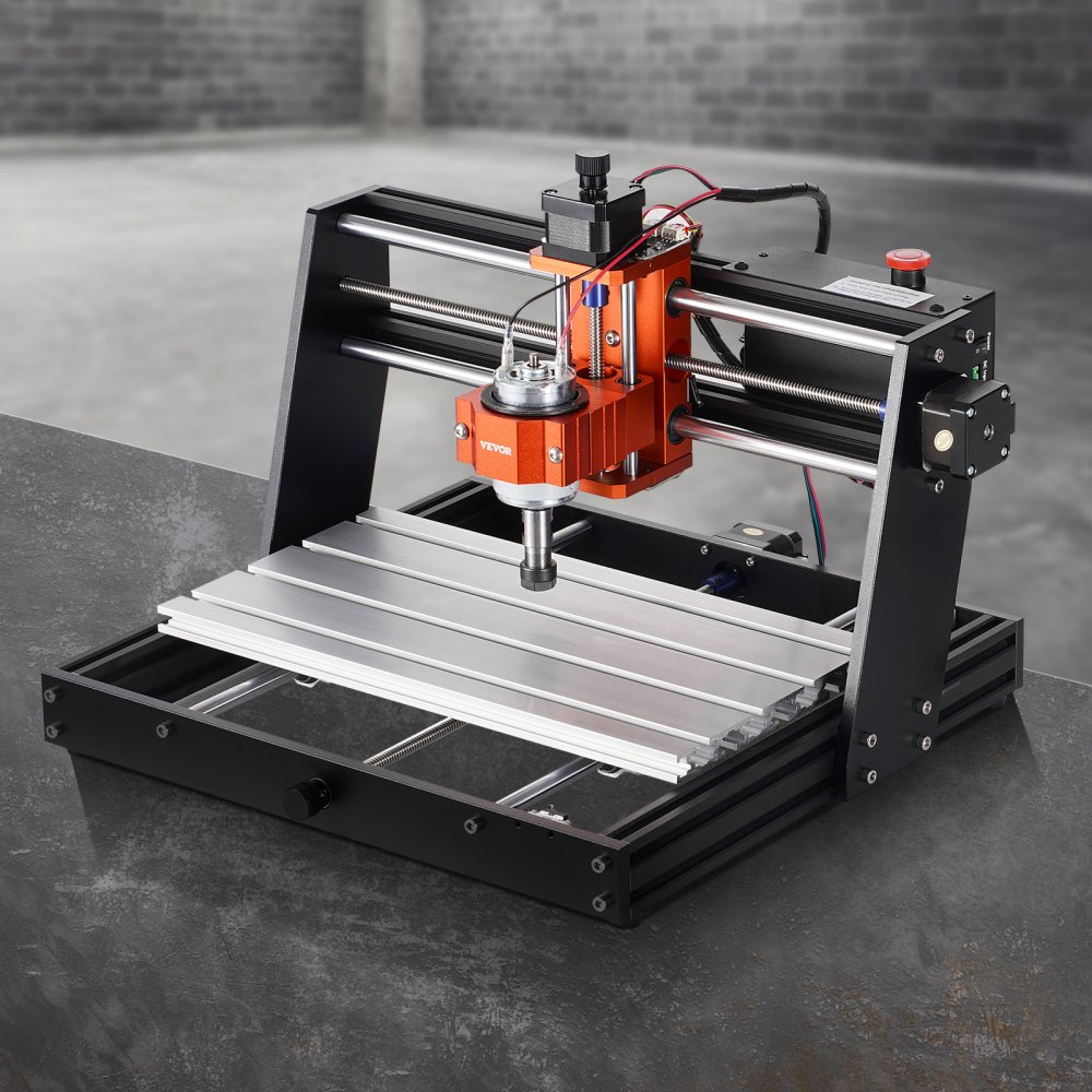 VEVOR CNC Router Machine, 120W, 3 Axis GRBL Control Wood Engraving ...