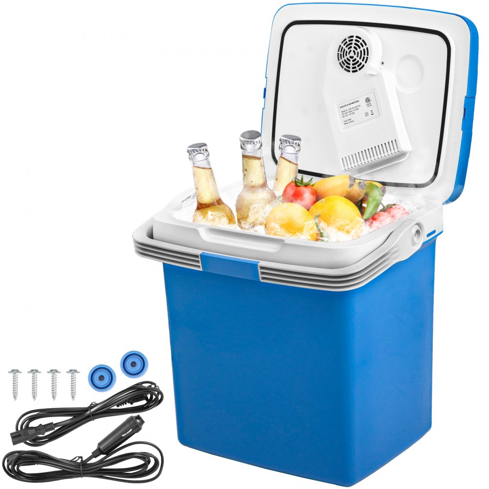 VEVOR Electric Cooler and Warmer, 28 Quart Portable Thermoelectric ...