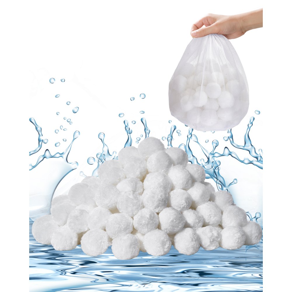 VEVOR Pool Filter Balls for Sand Filter, 0.7 kg, Filter Balls Replace ...