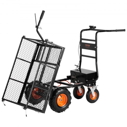 VEVOR Electric Utility Cart, 660lbs Capacity Power Wagon, 36V 432W ...