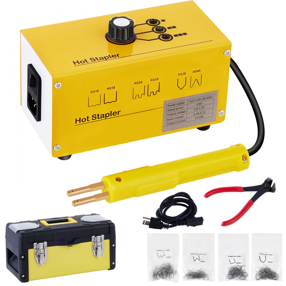 VEVOR 220V plastic welding machine hot staple gun hot stapler hot ...