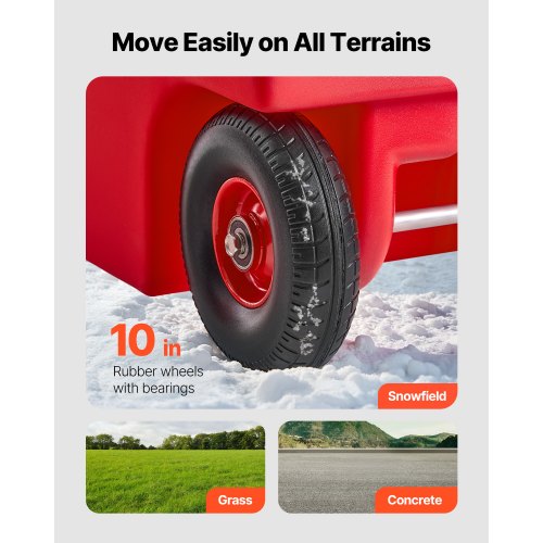 VEVOR Fuel Caddy, 32 Gallon, Portable Fuel Tank with 12V DC 2.5 GPM ...