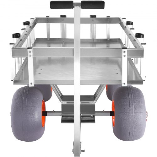 VEVOR Beach Fishing Cart, 500 lbs Load Capacity, Fish and Marine Cart ...