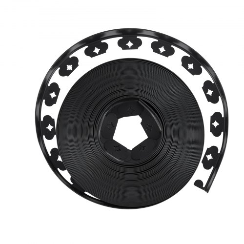 VEVOR Landscape Edging 100 ft x 1.5 in L-Shaped Plastic Garden Border ...