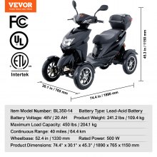 Shop the Best Selection of temu mobility scooters Products | VEVOR US