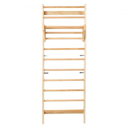 VEVOR Swedish Ladder Wall Gym 10-Level Wooden Indoor Playground ...