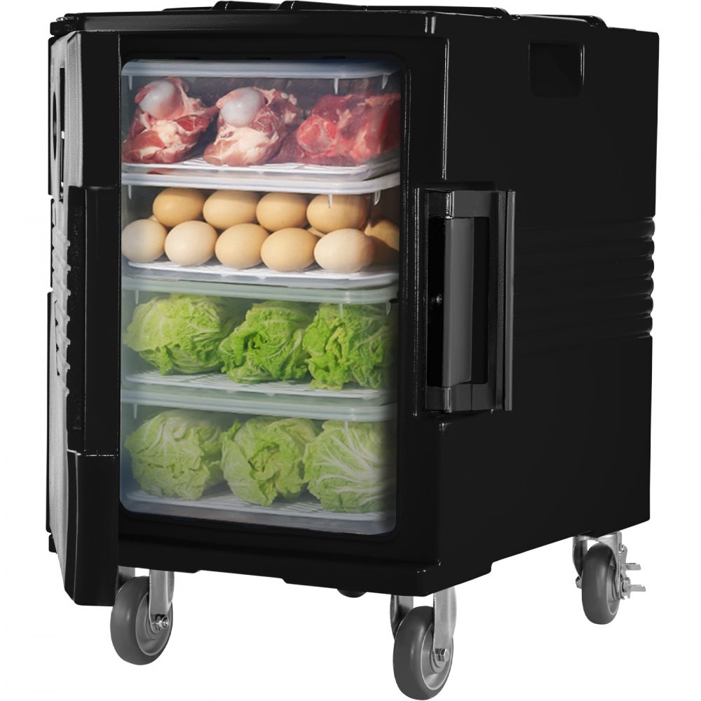 VEVOR Insulated Food Pan Carrier, 82 Qt Hot Box for Catering, LLDPE ...