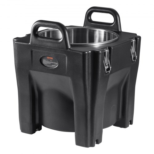 VEVOR Insulated Food Carrier, 32Qt Capacity, Stackable Catering Hot Box ...