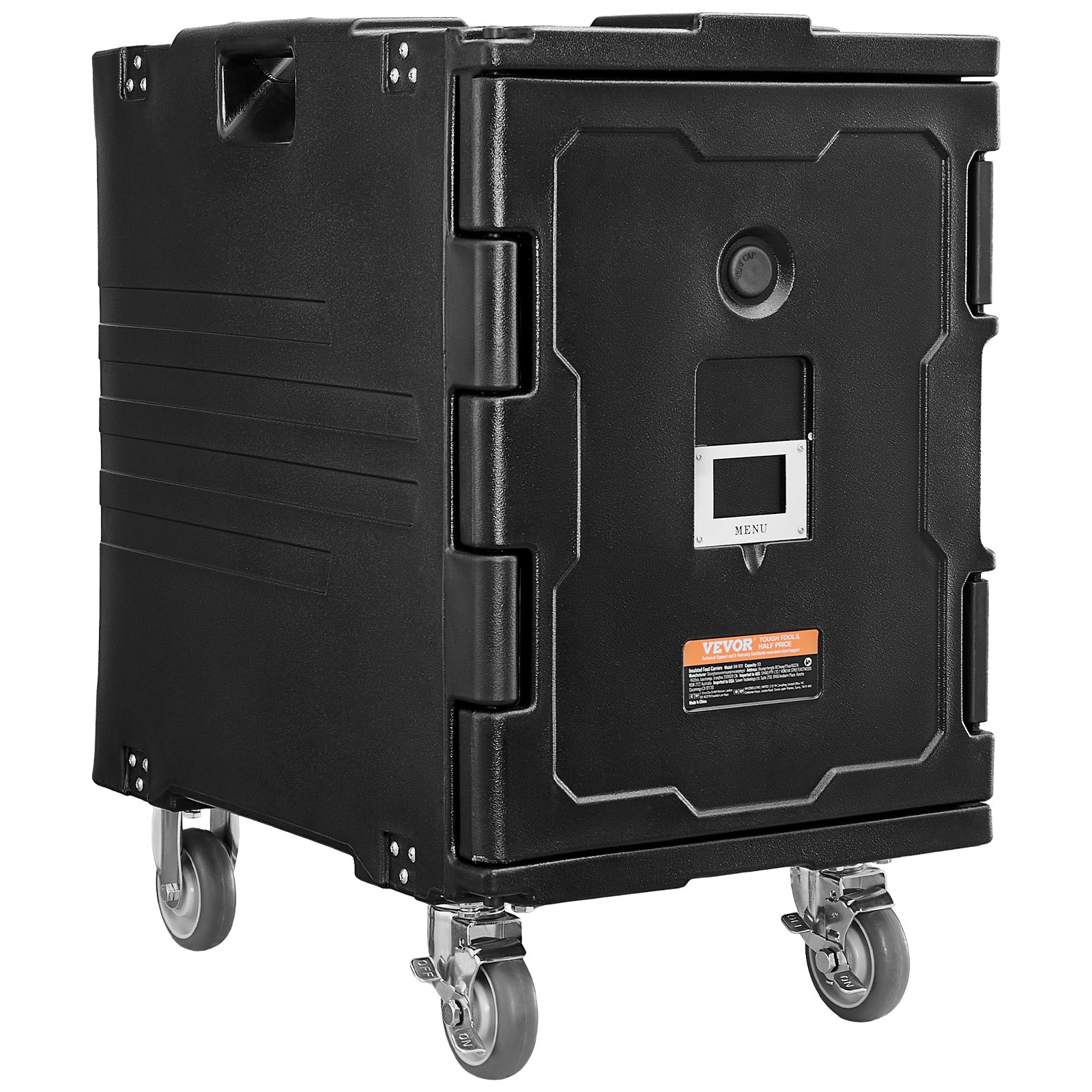 VEVOR Insulated Food Pan Carrier, 95 Qt Hot Box for Catering, Food Box ...