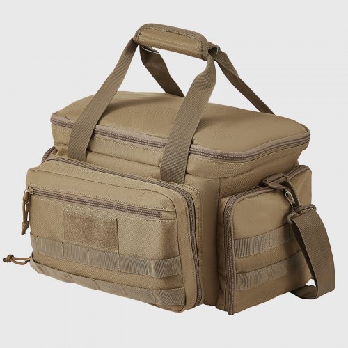 VEVOR Range Bag for 4 Pistols Tactical Gun Range Bag Single Shoulder ...