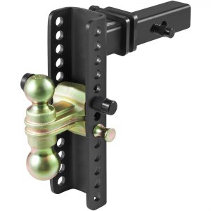 VEVOR Adjustable Trailer Hitch, 10-Inch Drop & 8.5-Inch Rise Hitch Ball ...