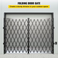 VEVOR Folding Security Gate: Protecting with Precision