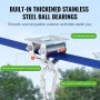 VEVOR Zipline Kit for Kids and Adult, 52 ft Zip Line Kits Up to 500 lb ...