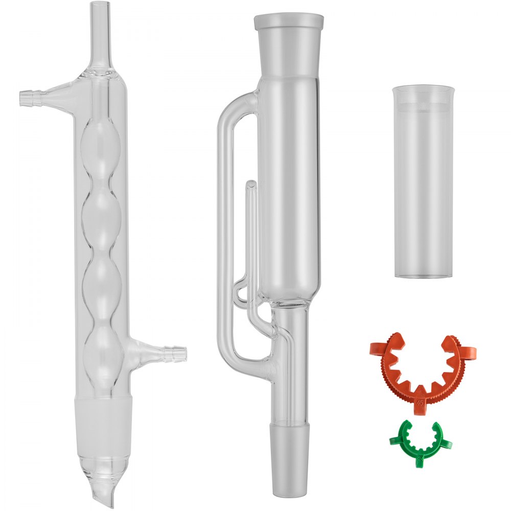 Vevor Soxhlet Extraction Soxhlet Extractor Kit55/50for Crude Fat ...