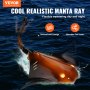 VEVOR Manta Ray Toy – 2.4GHz, Dual 700mAh Batteries