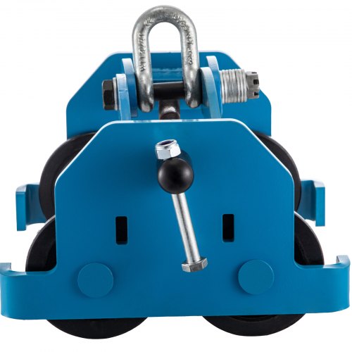 VEVOR Manual Trolley, 4400LBS/2Ton Load Capacity Beam Trolley, 2.8-6.9 ...