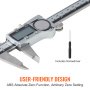 VEVOR Digital Caliper, 0-6" Calipers Measuring Tool, Electronic ...