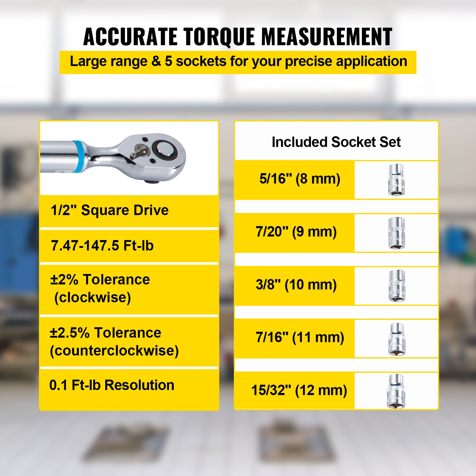 VEVOR Digital Torque Wrench 1 2 Drive Electronic Torque Wrench vevor-digital-torque-wrench-1-2-drive-electronic-torque-wrench