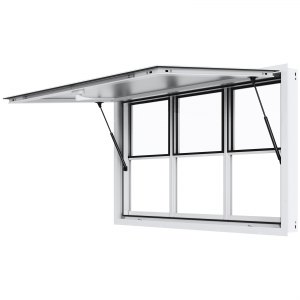VEVOR Concession Window 60"x36", Aluminum Alloy Food Truck Service ...