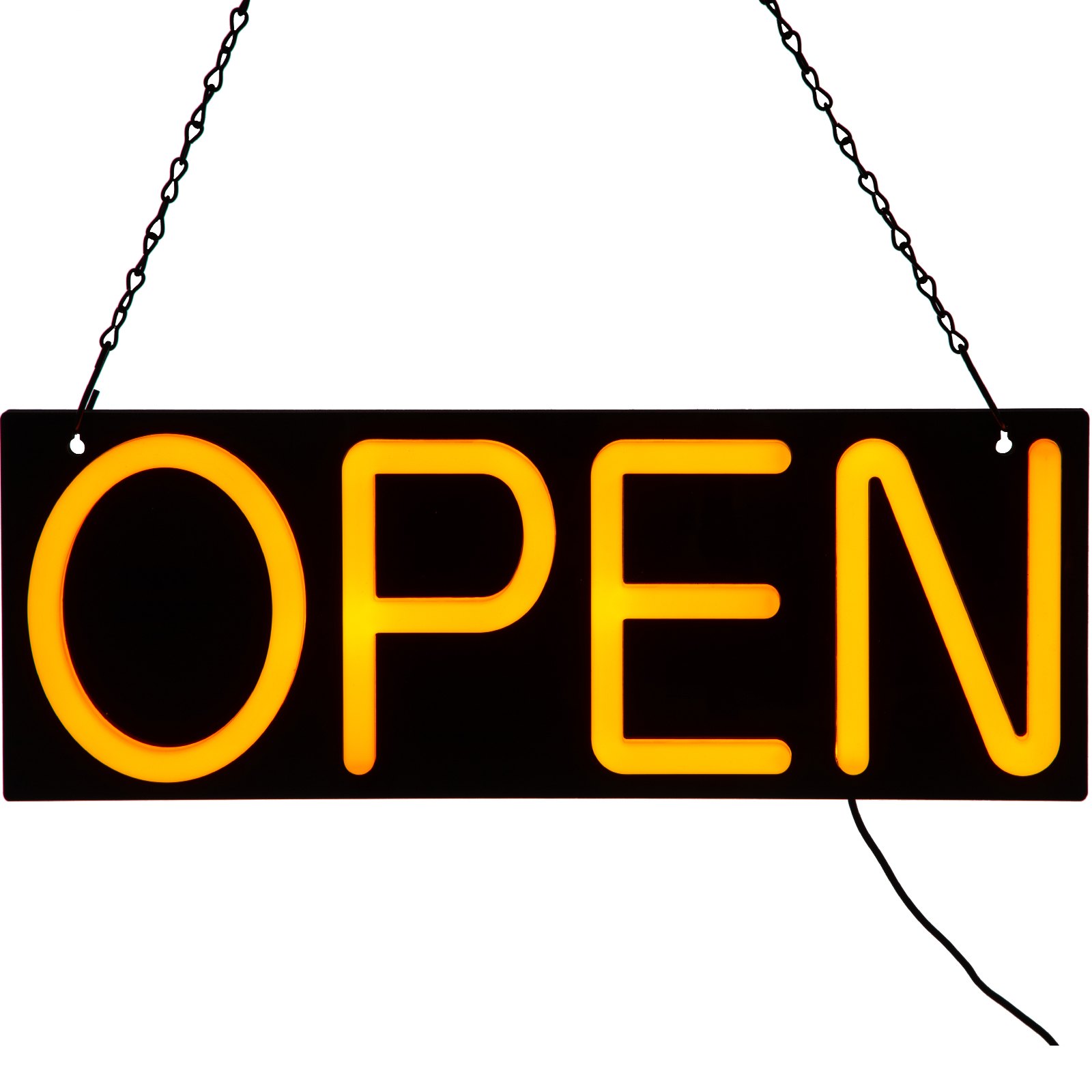 VEVOR LED Open Sign, 22" x 20" Neon Open Sign for Business, Multiple ...