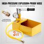 VEVOR Hydrostatic Test Pump, Max 25 bar/362 PSI, Single Valve Hydraulic ...