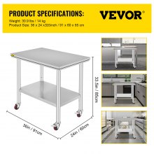 VEVOR Work Tables - Bring In Precision