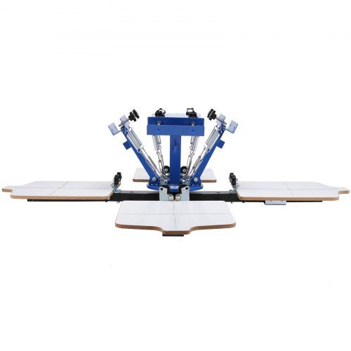 VEVOR Screen Printing Machine, 4 Color 4 Station 360° Rotable Silk ...