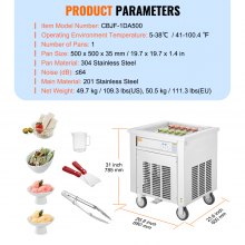 VEVOR Ice Cream Machine Replacement Parts - Quality & Efficiency