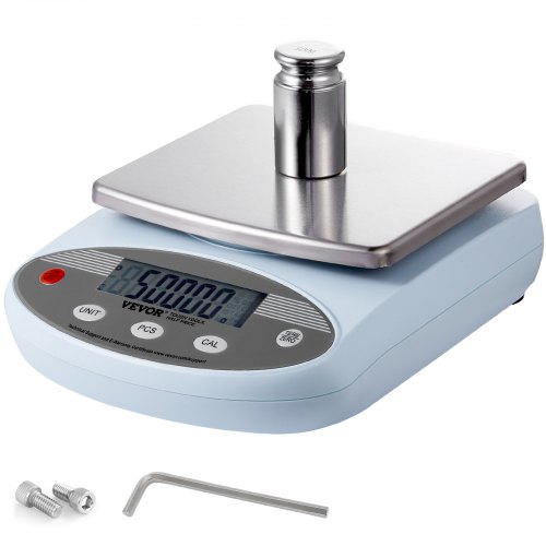 VEVOR Analytical Balance, 2000g x 0.01g Accuracy High Precision Lab ...