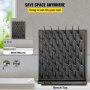 VEVOR Drying Rack for Lab Glassware Rack 52 Pegs PP Material Glassware ...