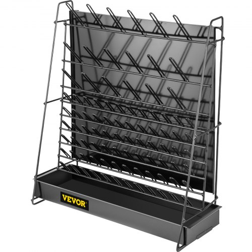 VEVOR Drying Rack for Lab 90 Pegs Lab Glassware Rack Steel Wire ...