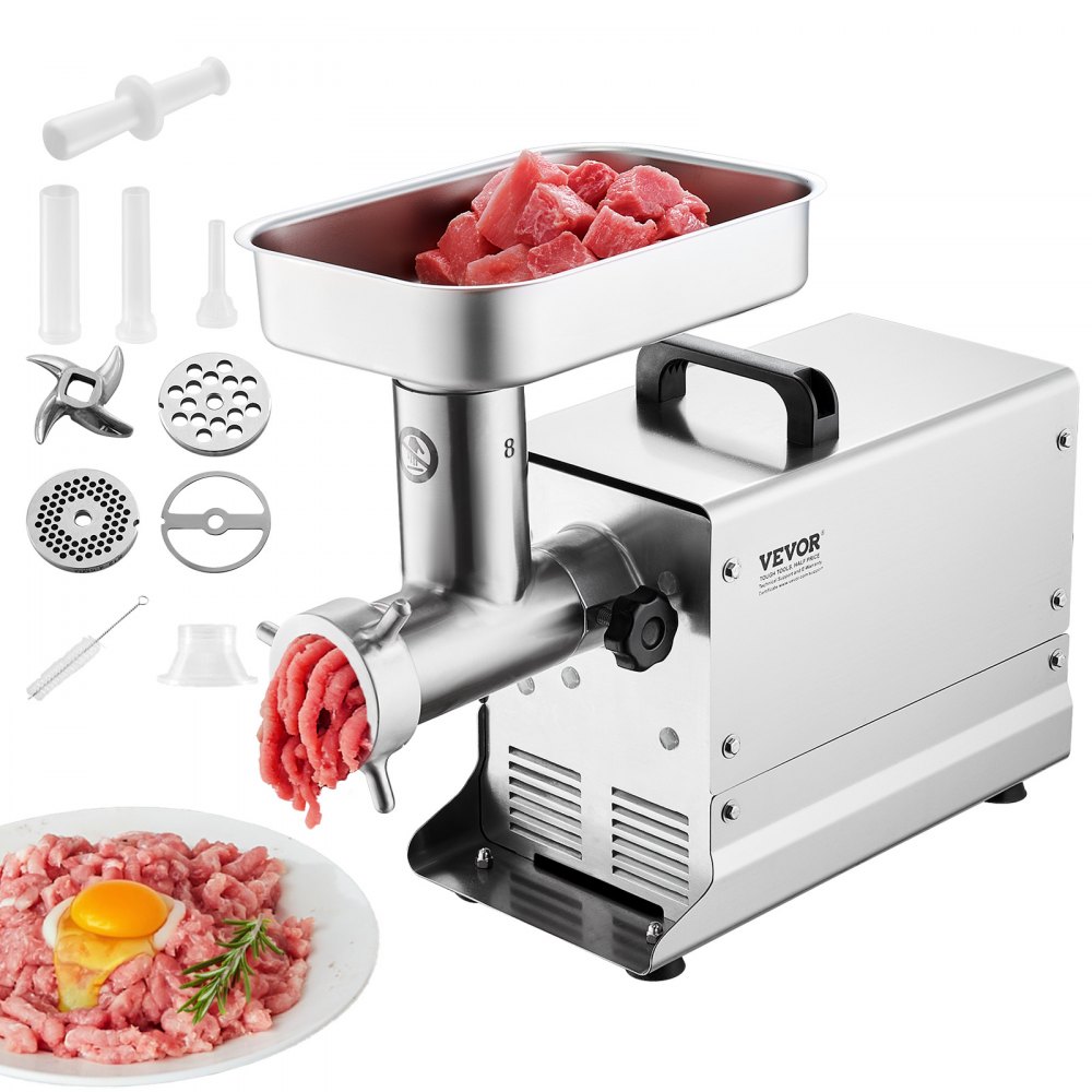 VEVOR Commercial Electric Meat Grinder 7 Lbs Min Sausage Stuffer Maker Kitchen VEVOR CA