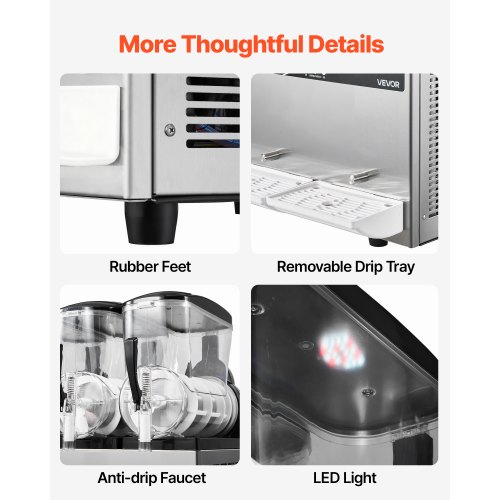 VEVOR Slushie Machine Parts: Authentic Replacement