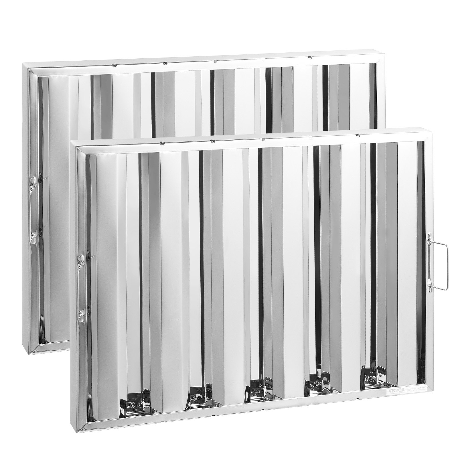 VEVOR 24.5Wx19.5H Inch Commercial Hood Filter Range Hood Baffle ...