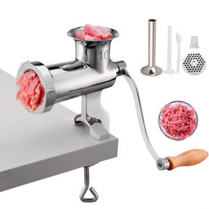 VEVOR Heavy Duty Meat Grinder Manual Sausage Filler Stainless Steel with Clamp VEVOR AU