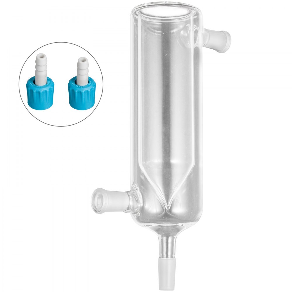 24/40 100mm Cold Trap Main Body Length 300mm Female Joint Connector ...