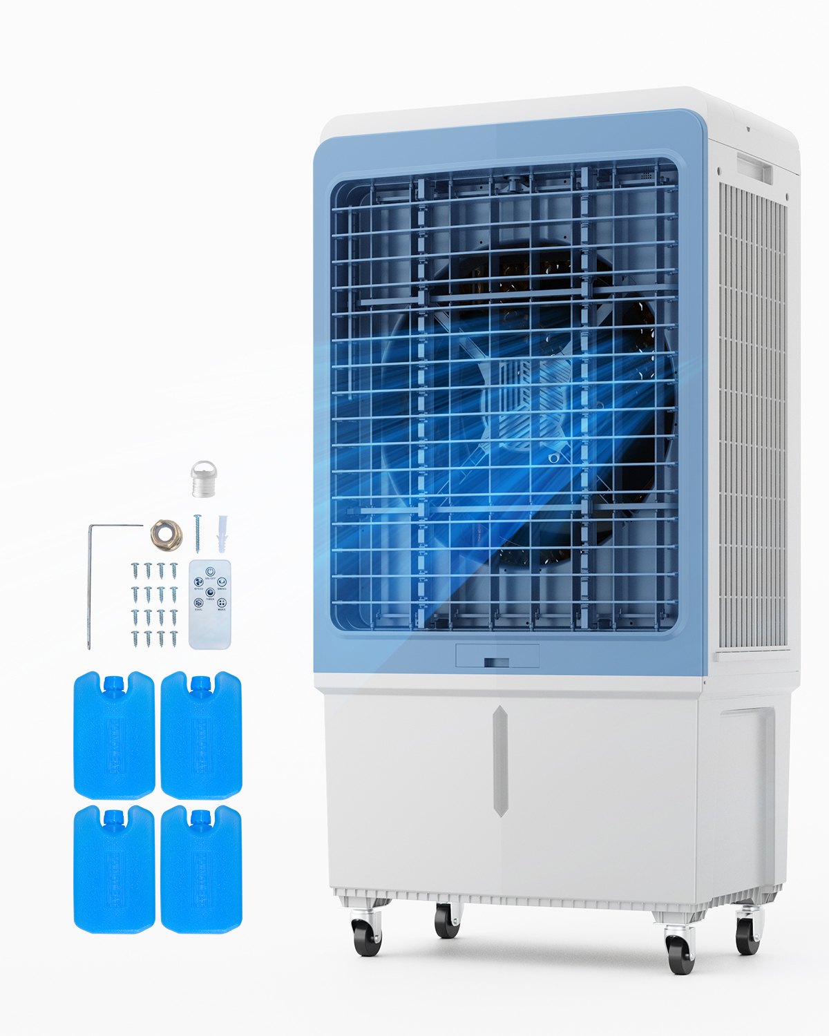 VEVOR Indoor Evaporative Air Cooler – 4129 CFM, 12.7 Gallon