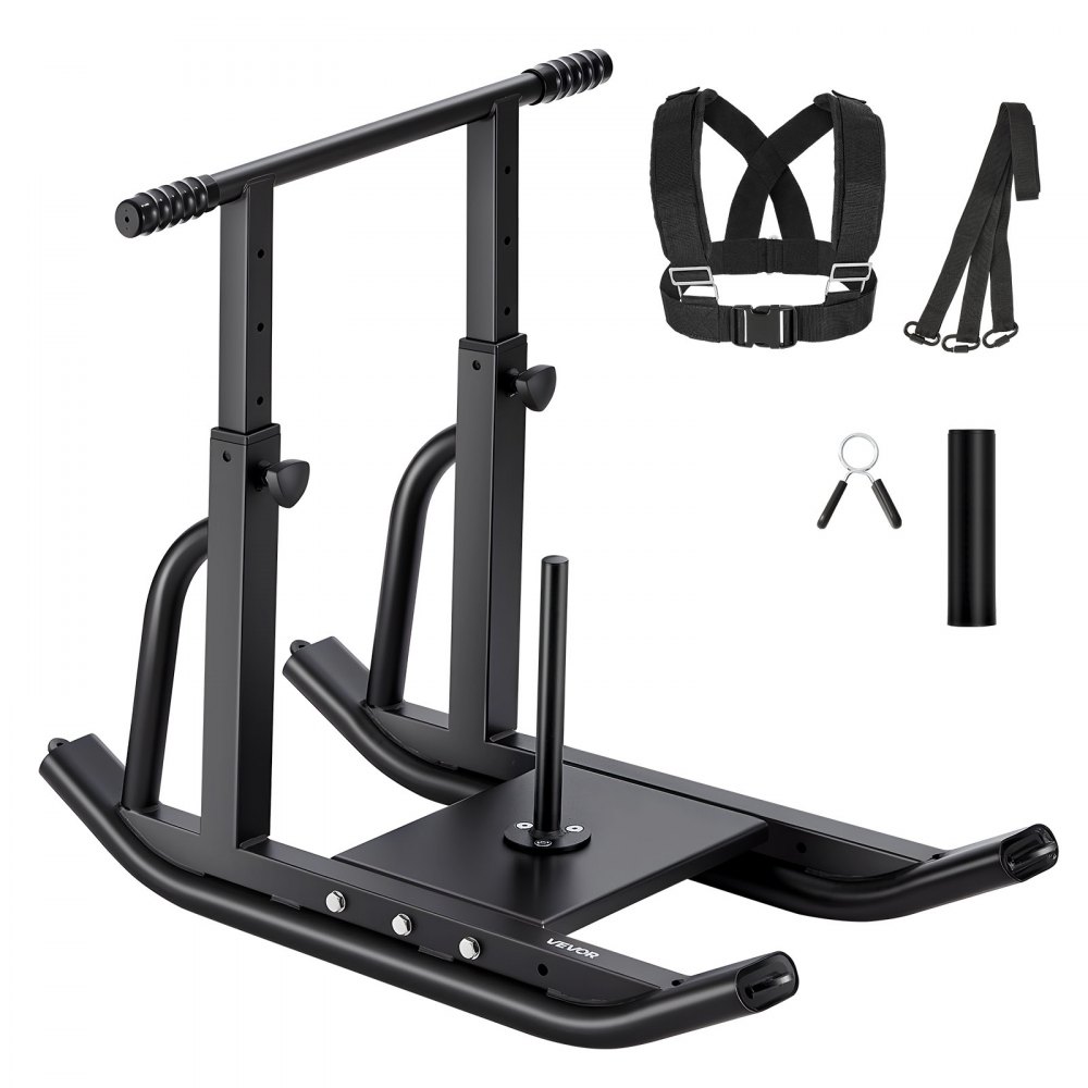 VEVOR Push and Pull Weight Sled - 5 Height Handle, 277 lbs