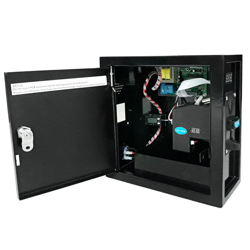 VEVOR Coin Operated Timer Control Power Supply Box Coin Acceptor ...
