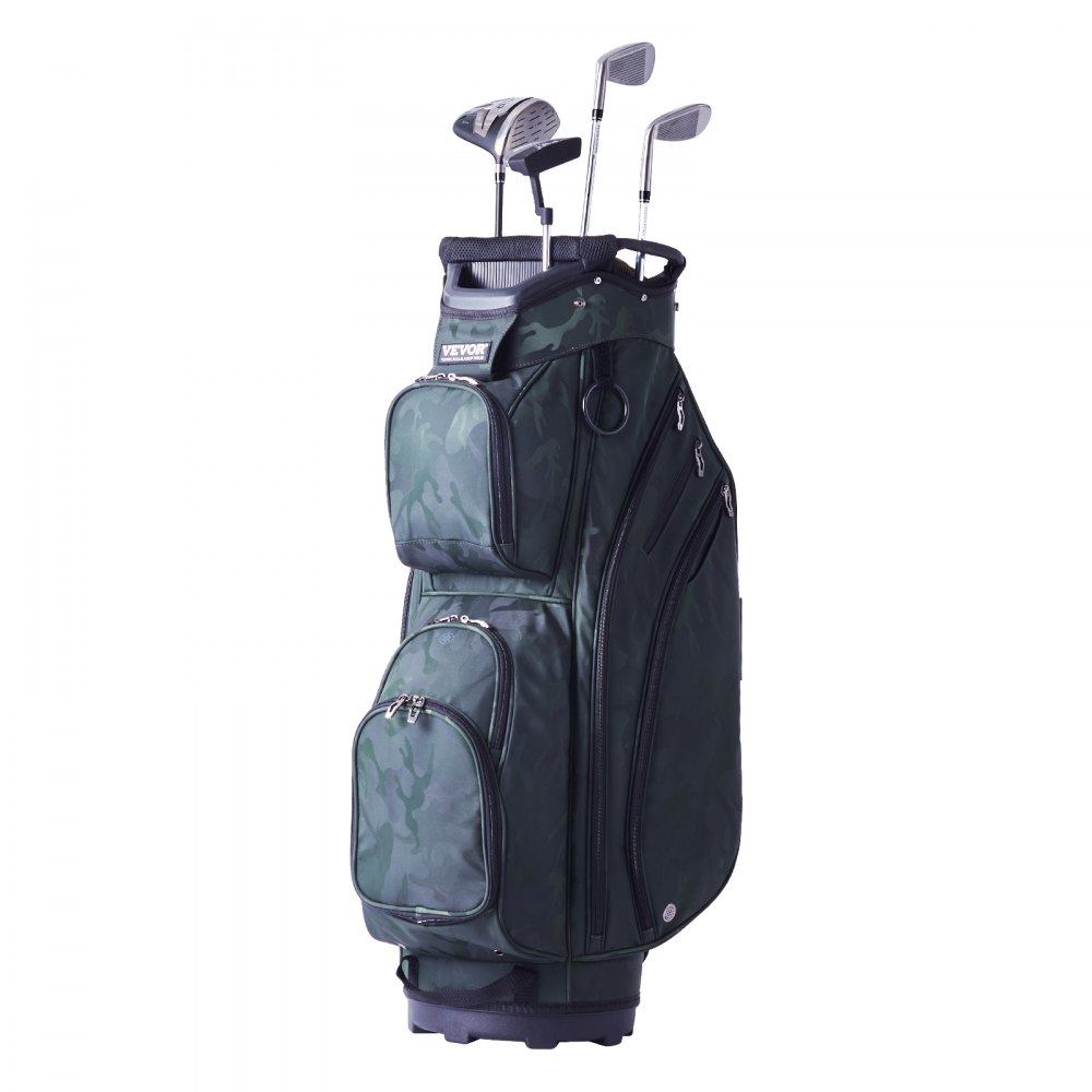 VEVOR Golf Cart Bag with 14 Way Organizer Divider Top, 36” 11 Pockets ...