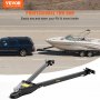 VEVOR Tow Bar, 5000 lbs Towing Capacity, Powder-Coating Steel Bumper ...