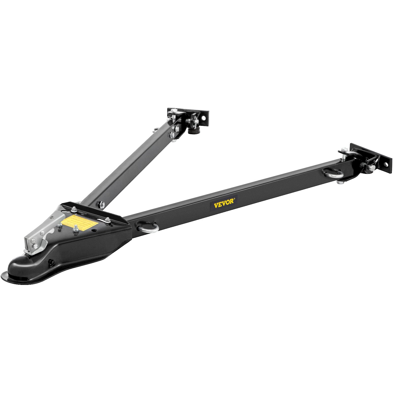 VEVOR Tow Bar, 5000 lbs Towing Capacity, Powder-Coating Steel Bumper ...
