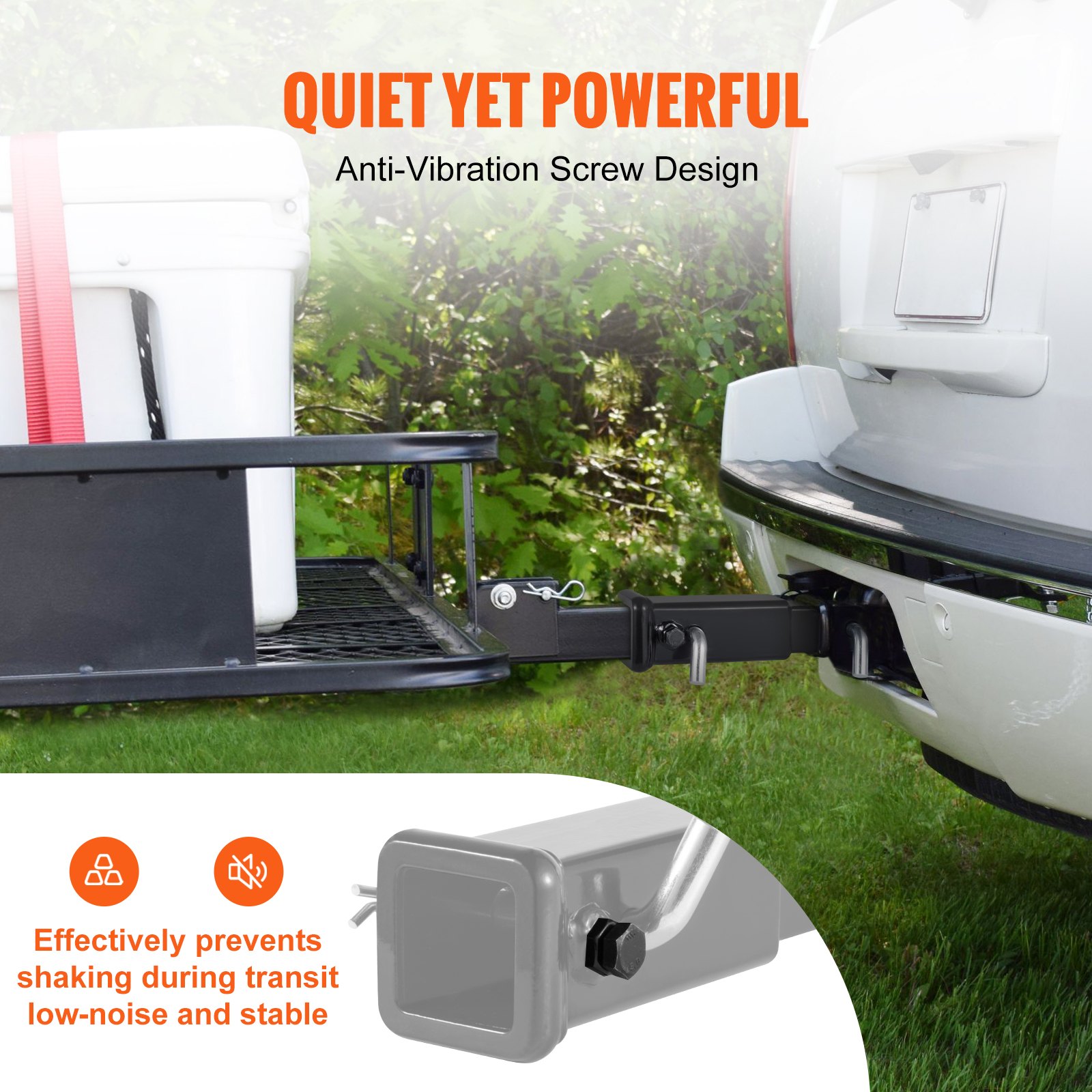 VEVOR Trailer Hitch Extender, Fits for 2" Receiver Hitch Adapter ...